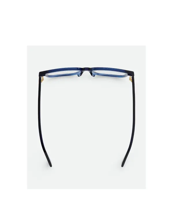 Bottega Veneta Rectangular Eyeglasses - Gray