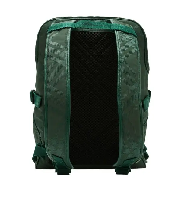 Burberry Checked Jacquard Zipped Backpack