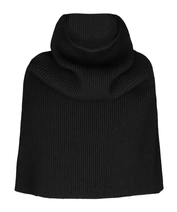 Rick Owens Ribbed Knit Skirt - Black