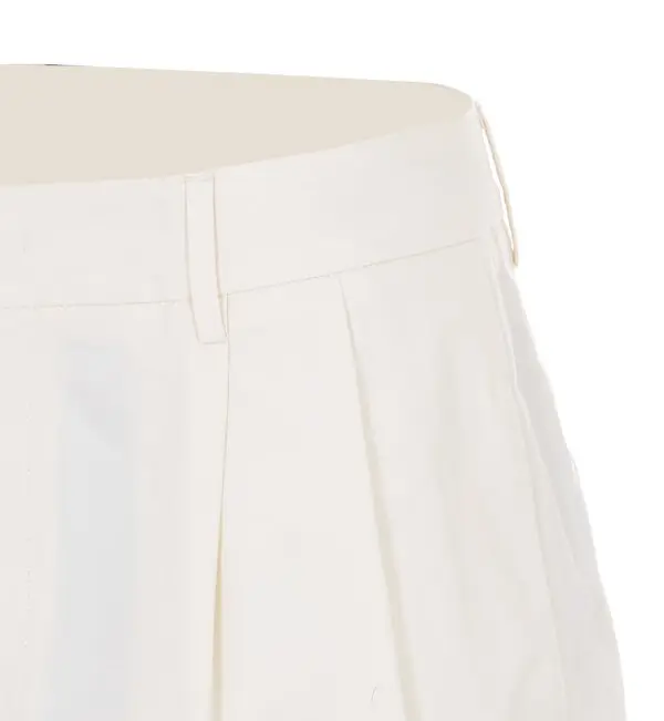 Fabiana Filippi Pleated Shorts - White