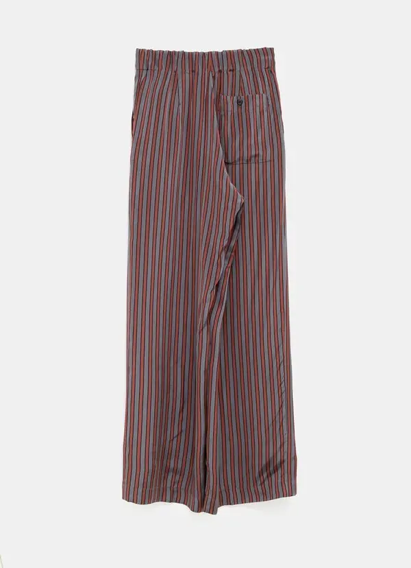 Dries Van Noten Striped Wide Leg Trousers