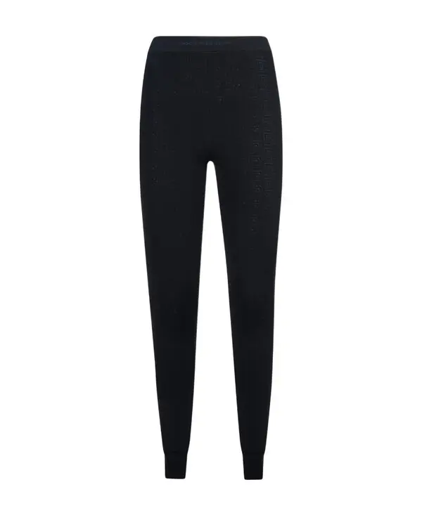 Rabanne High Waist Logo Waistband Leggings
