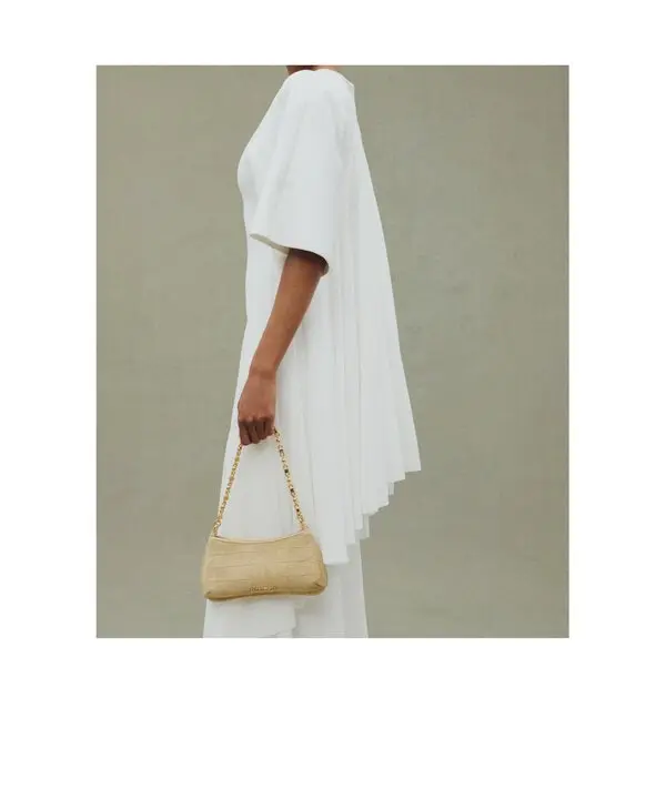 Jacquemus Small Bisou Chaine Shoulder Bag - Light Brown