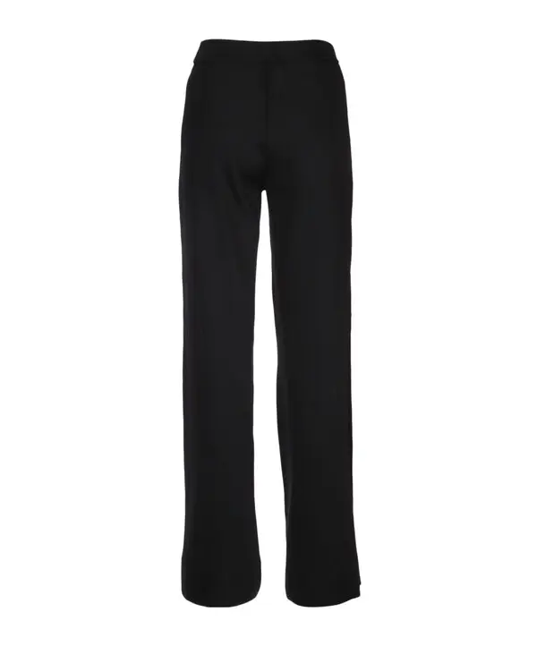 Dior Logo Graphic Wide-leg Track Pants - Black