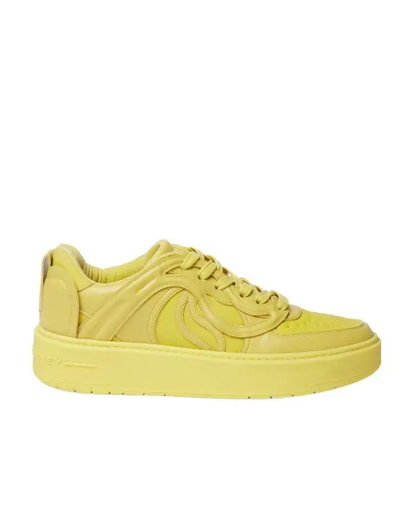 Stella McCartney S-wave Lace-up Sneakers - Yellow