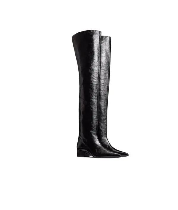 Khaite 40mm Over The Knee Boots - Black