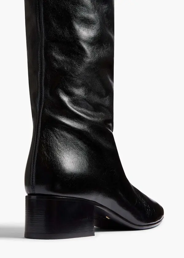 Khaite 40mm Over The Knee Boots - Black
