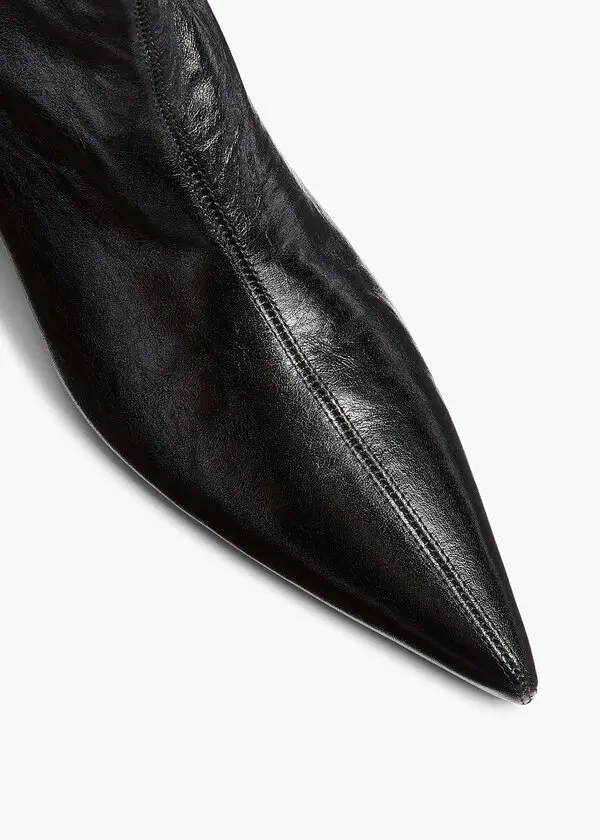 Khaite 40mm Over The Knee Boots - Black