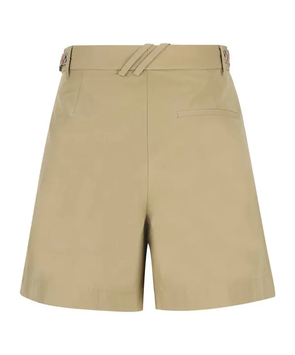 Burberry Check Buckle Bermuda Shorts