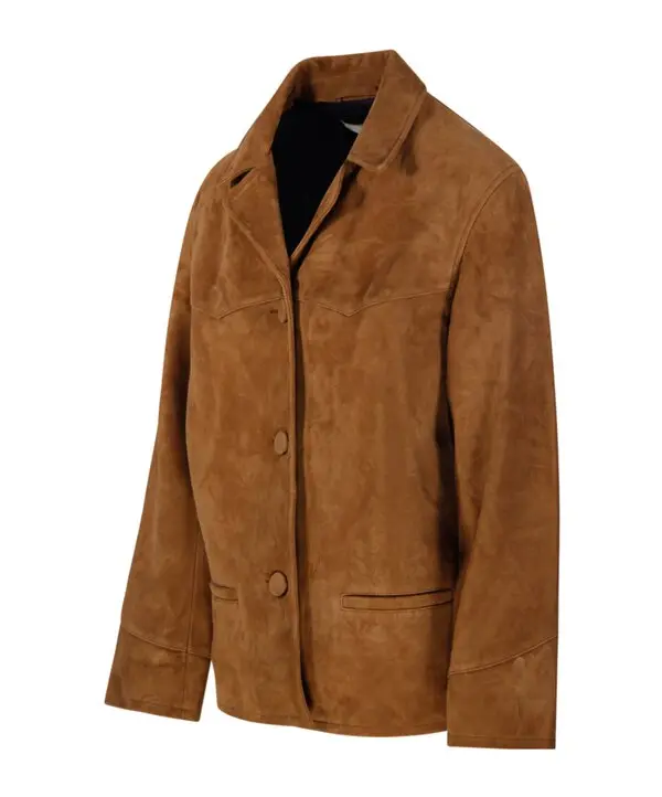 Tory Burch Single-breasted Suede Blazer