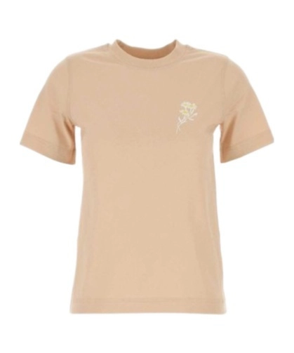 Burberry Floral Motif Crewneck T-shirt - No