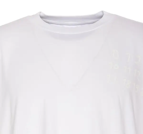 MAISON MARGIELA Numbers-print T-shirt