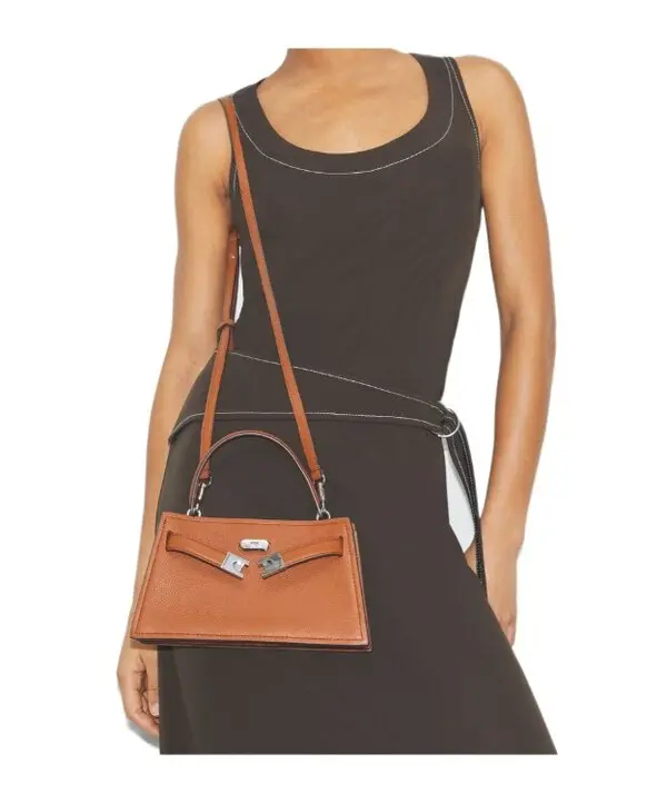 Tory Burch Petite Lee Radziwill Bag - Bourbon
