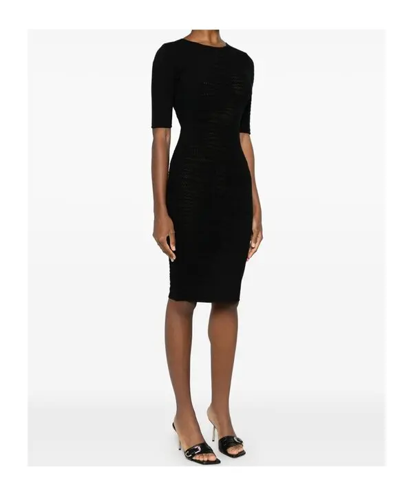 Roberto Cavalli Textured Sheath Dress