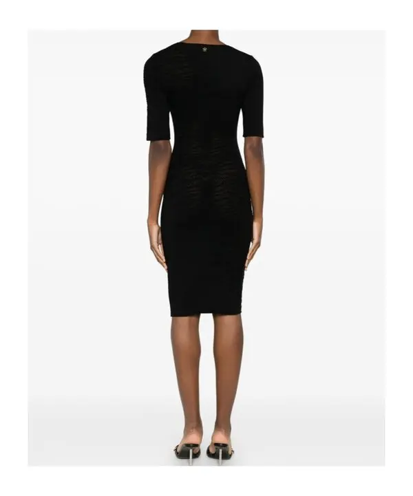 Roberto Cavalli Textured Sheath Dress