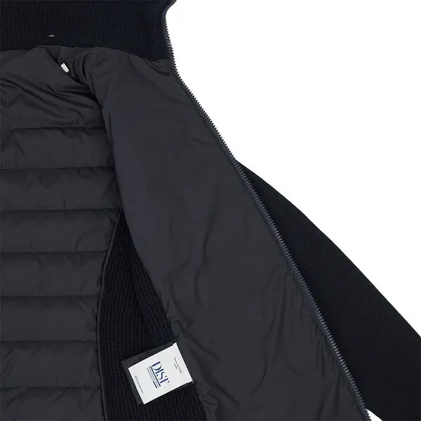 Moncler Quilted Panel Zip Cardigan