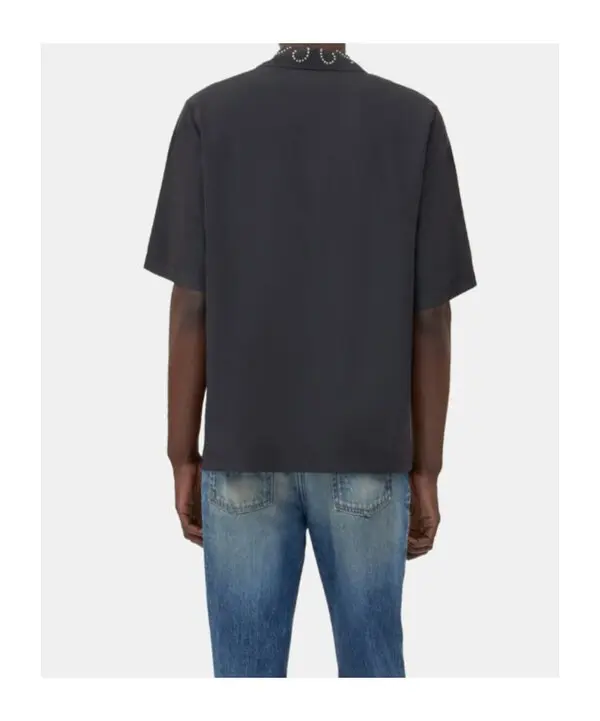 Amiri Embellished Short-sleeve Shirt