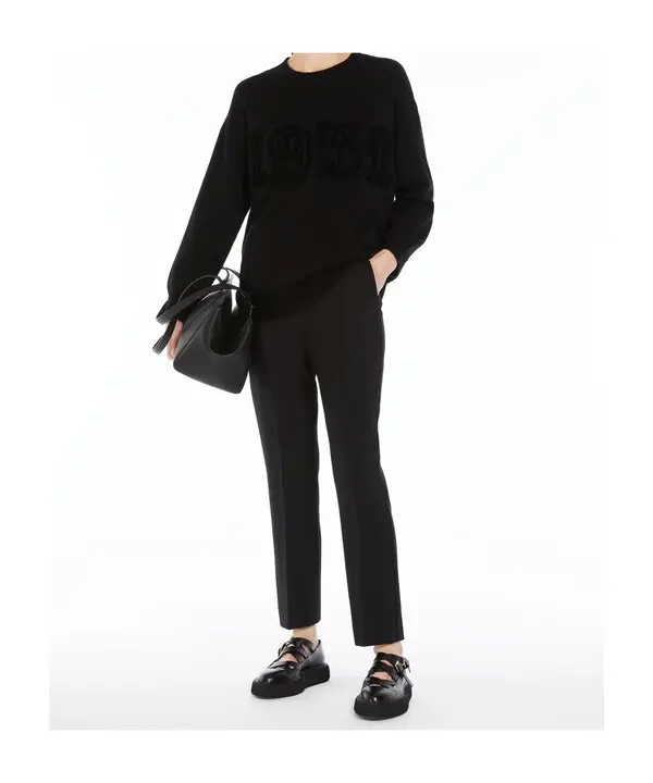 Max Mara 1951" Textured Crewneck Jumper