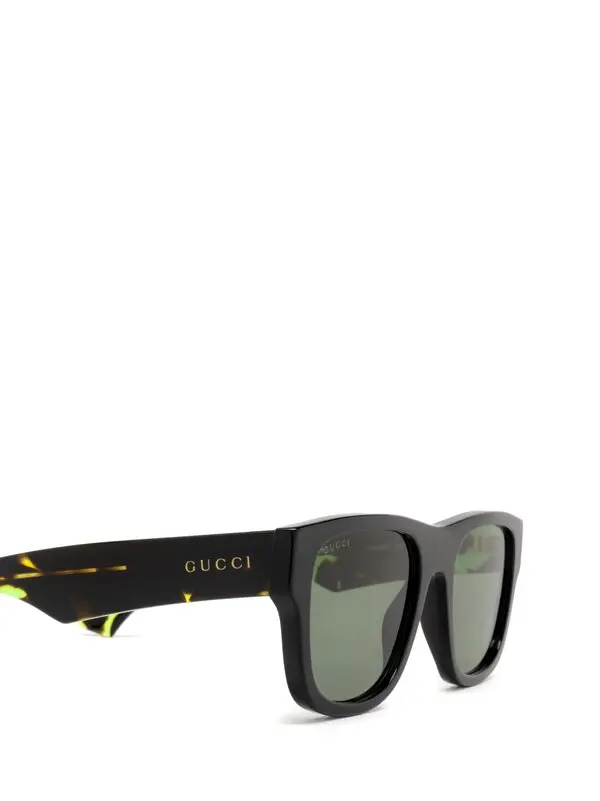 Gucci Square Frame Sunglasses - Black