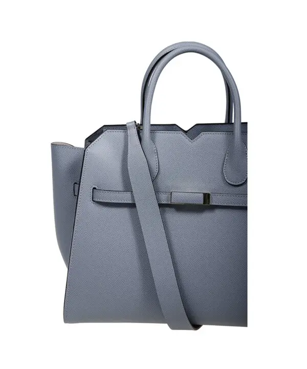 VALEXTRA Medium Milano Tote Bag - Niagara