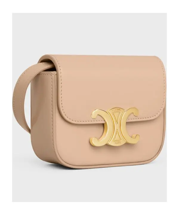 Celine Mini Claude Bag In Shiny Calfskin