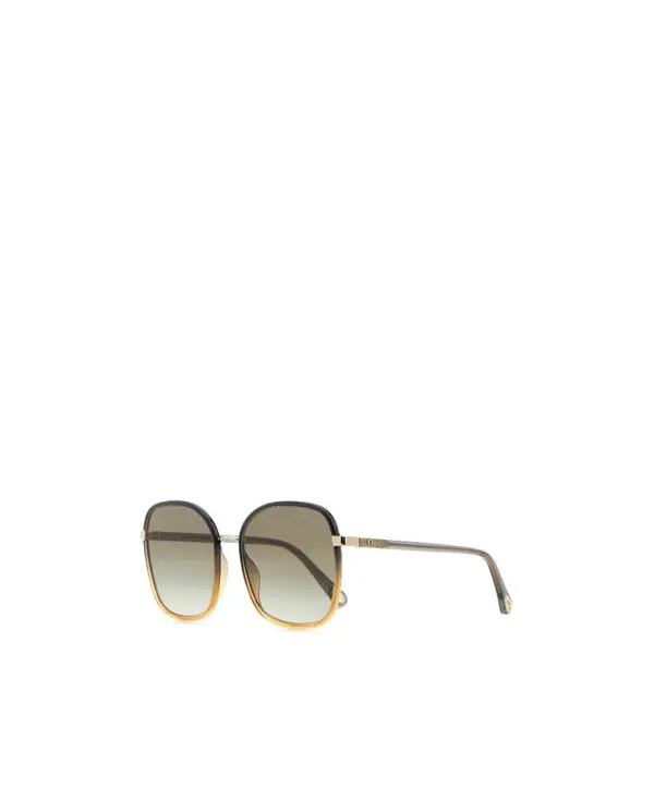 Chloé Eyewear Square Frame Sunglasses