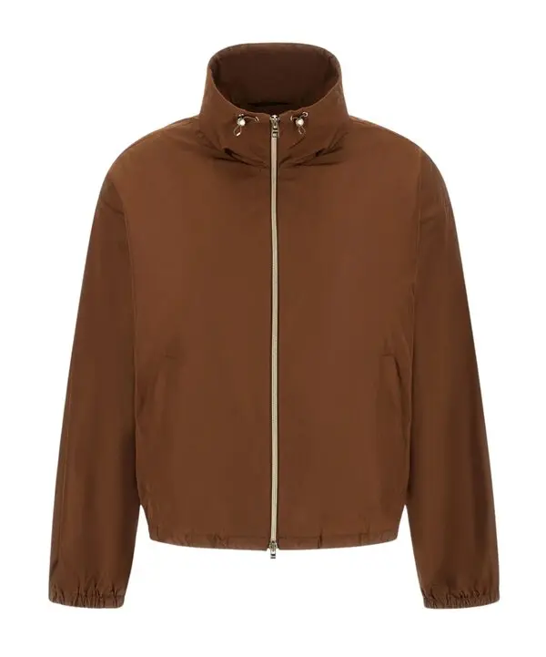Herno Long Sleeve Zipper Jacket - Brown