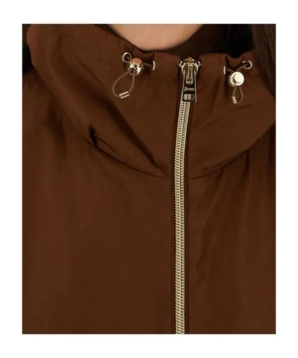 Herno Long Sleeve Zipper Jacket - Brown