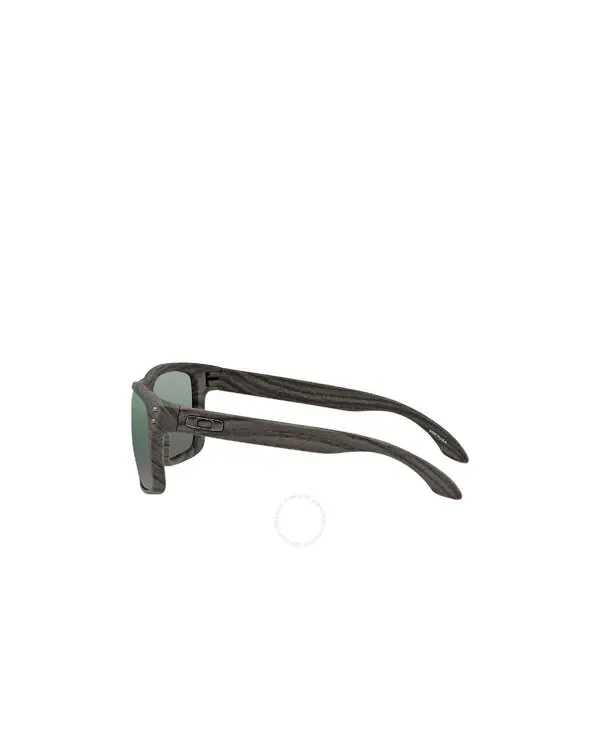 Oakley Holbrook Sunglasses With Wood Grain Finish - Gray