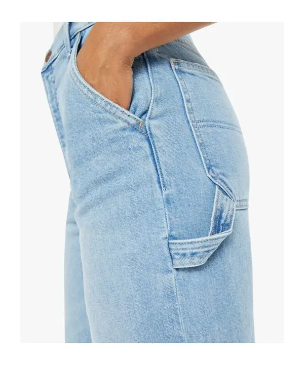 MOTHER The Stud Finder Wide Leg Jeans