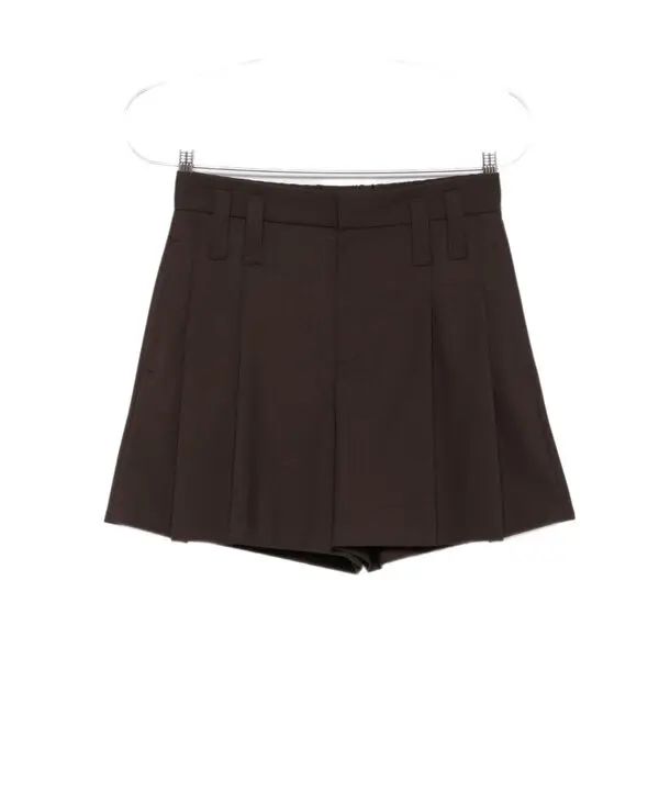 Brunello Cucinelli Pleated Tailored Shorts - Brown