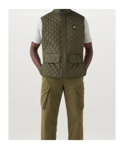 Belstaff Quilted Sleeveless Jacket