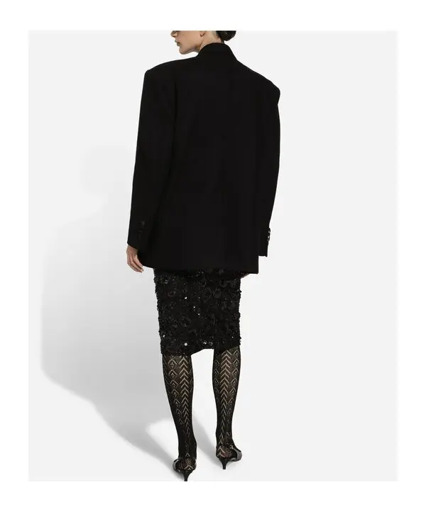 Dolce & Gabbana Sequin Embellished Skirt
