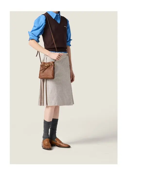 Miu Miu V-neck Knitted Vest