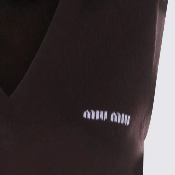 Miu Miu V-neck Knitted Vest