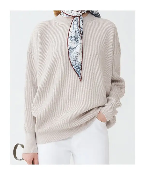 Fabiana Filippi Platinum Crewneck Jumper