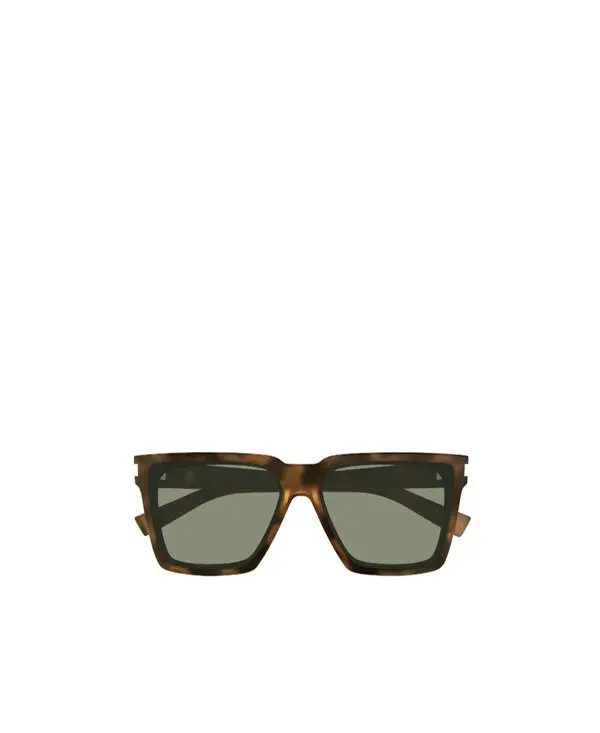 Saint Laurent Square Frame Sunglasses - Gray