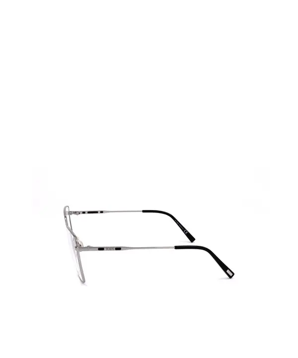 TOD'S Geometrically Framed Eyeglasses - Silver