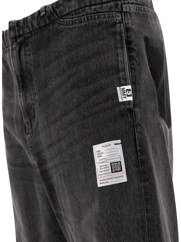 Mihara Yasuhiro Easy Waist Wide-leg Jeans