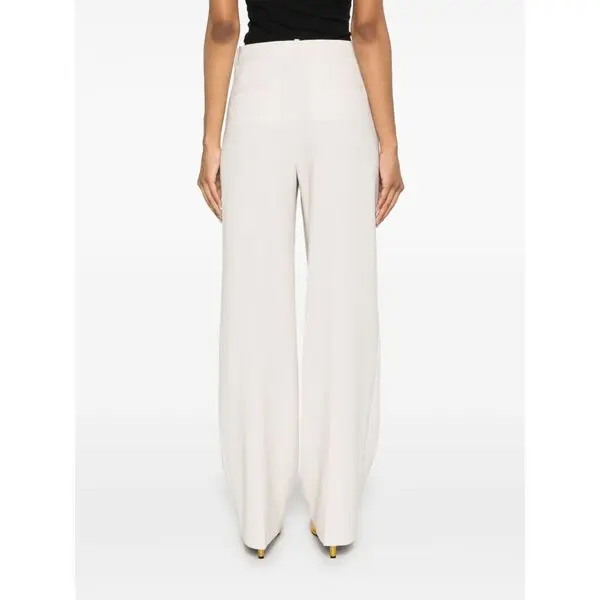 Theory Admiral Crepe Straight-leg Pants - White