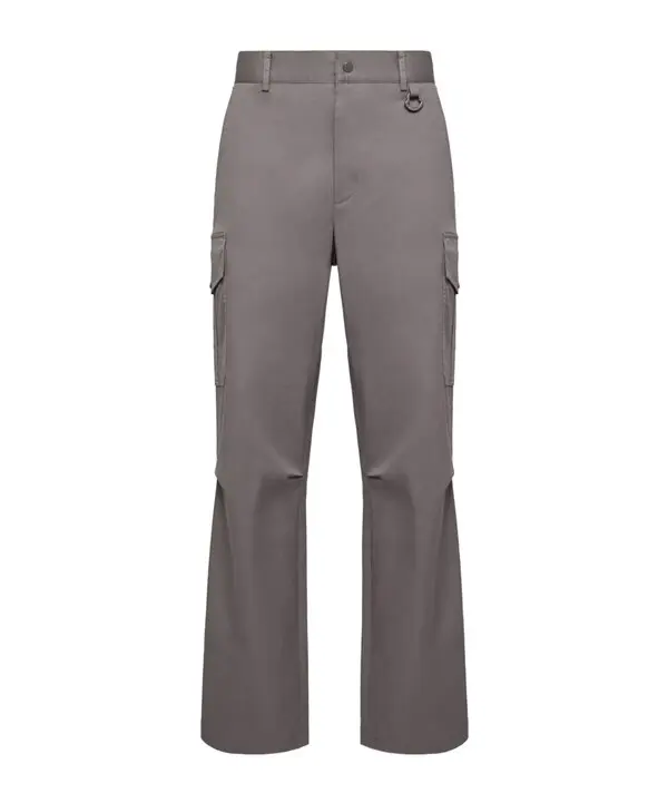 Moncler Button Detailed Straight-leg Cargo Pants
