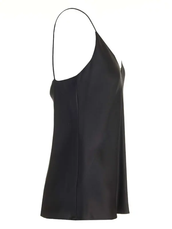 Max Mara Metello V-neck Sleeveless Top - Black