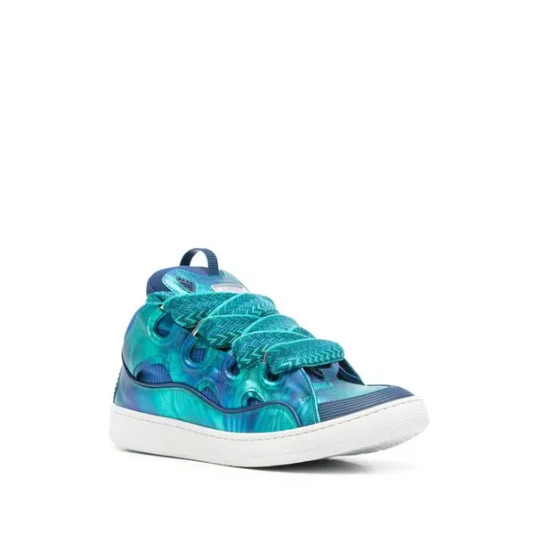 LANVIN Curb Sneakers - Sapphire