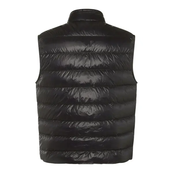 Moncler Gui Packable Zip-up Padded Gilet - Black