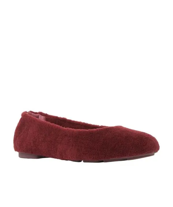 STUART WEITZMAN Pirouette Super Chill Ballet Flats - Red