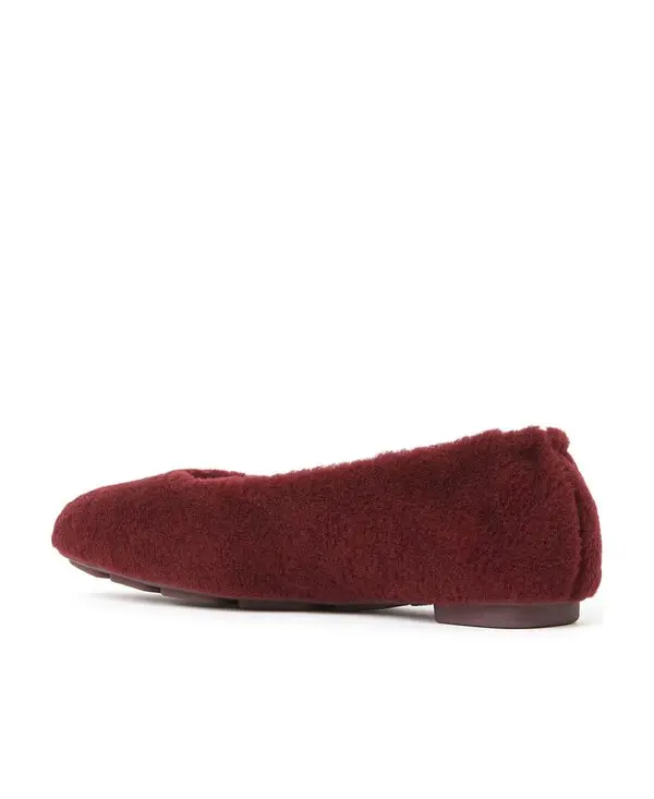 STUART WEITZMAN Pirouette Super Chill Ballet Flats - Red
