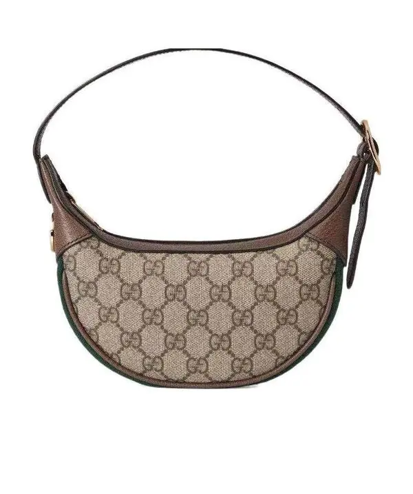 Gucci Ophidia Gg Mini Shoulder Bag - Beige/ebony