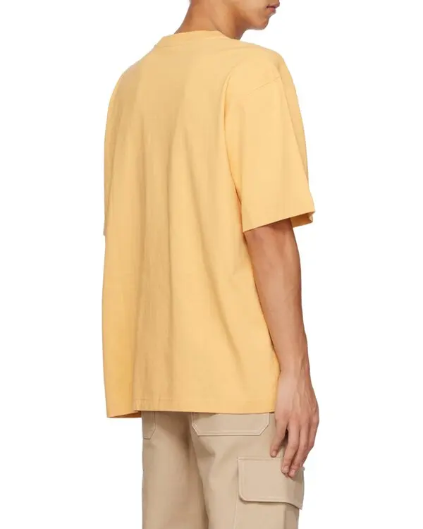 Jacquemus Raphia Embroidered Logo T-shirt