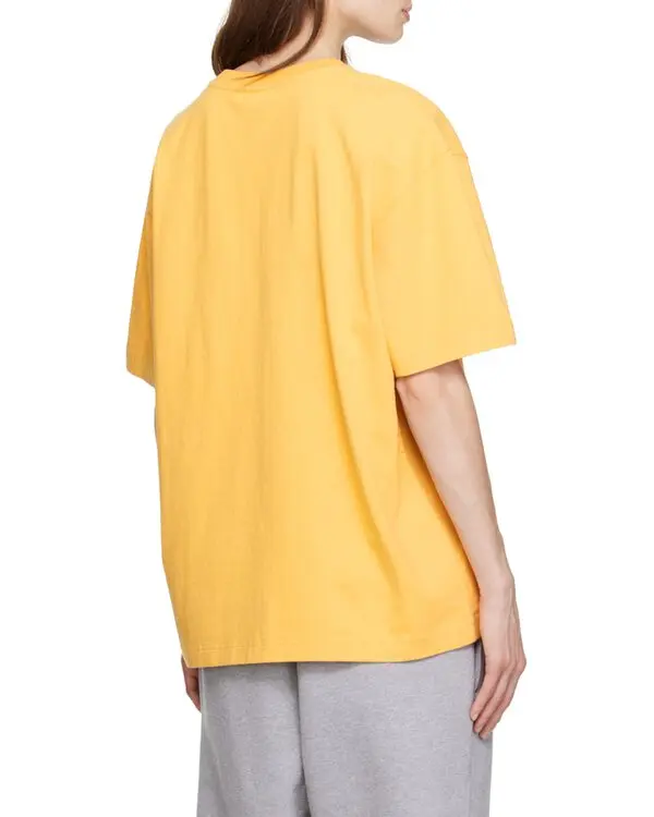 Jacquemus Raphia Embroidered Logo T-shirt