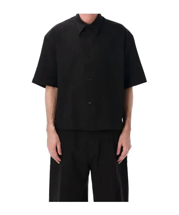 Studio Nicholson Short Sleeve Shirt - Black